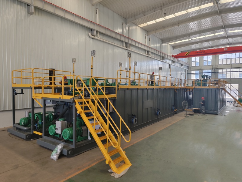 Geothermal Mud Treating System for Overseas Drilling Contractor