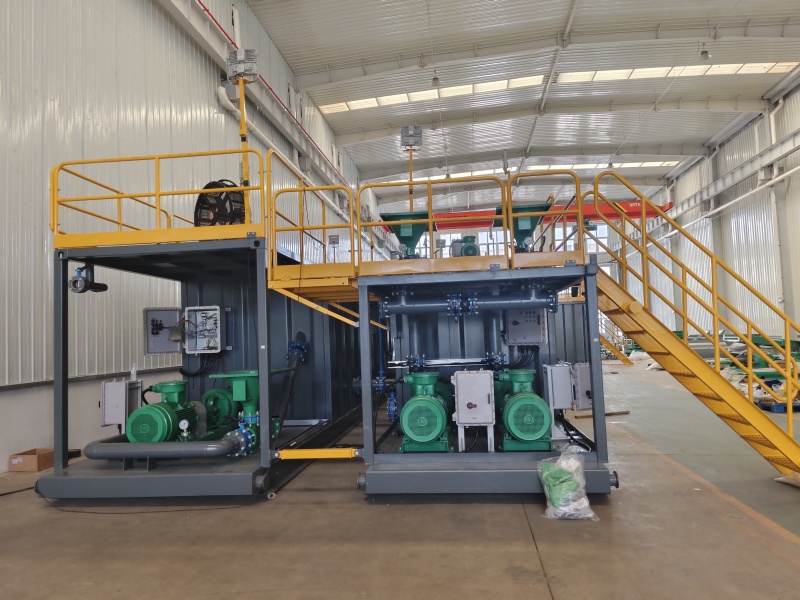 Geothermal Mud Treating System for Overseas Drilling Contractor
